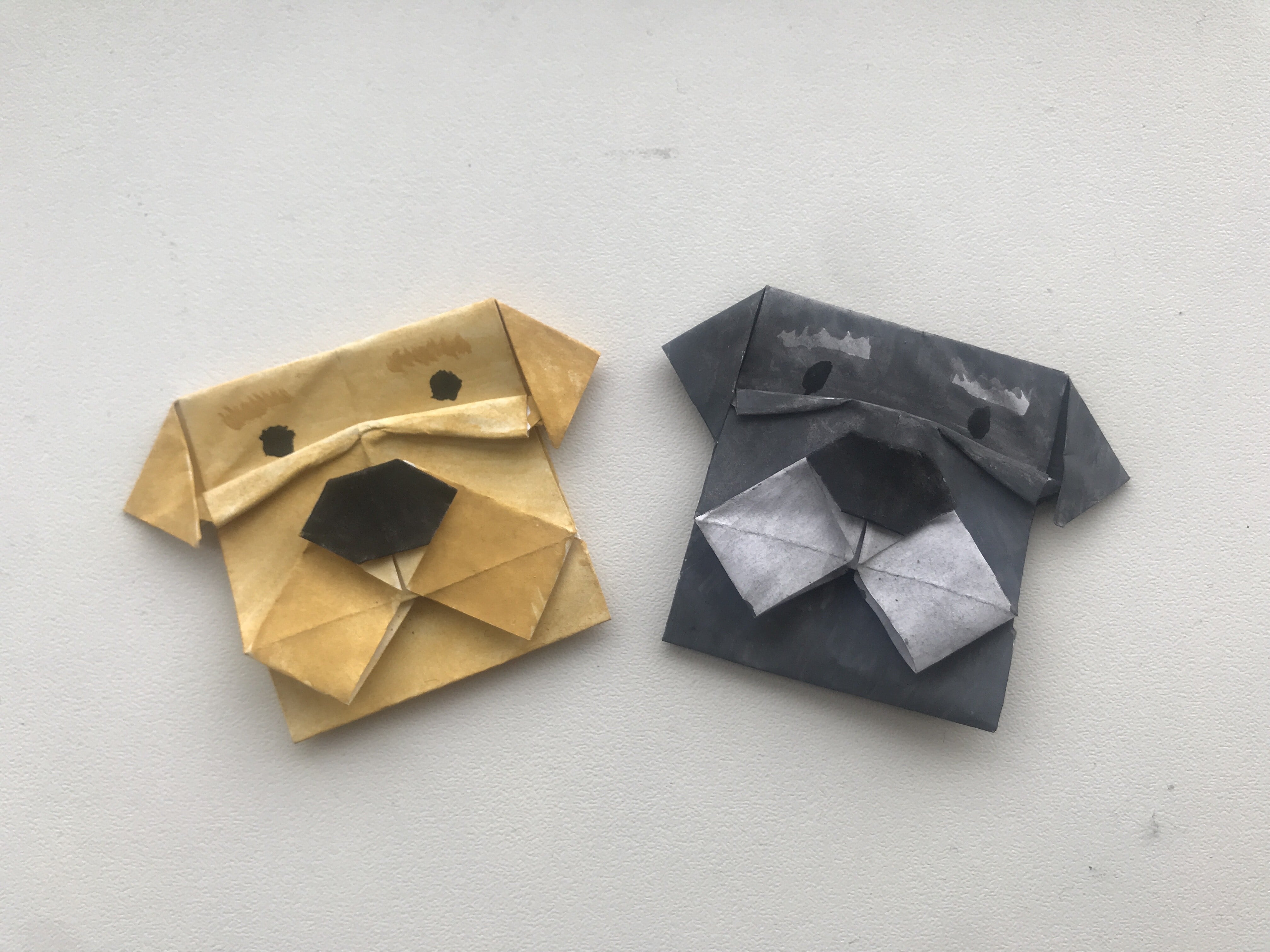 Origami Dog Bookmark DIY For Kids Step By Step Instructions